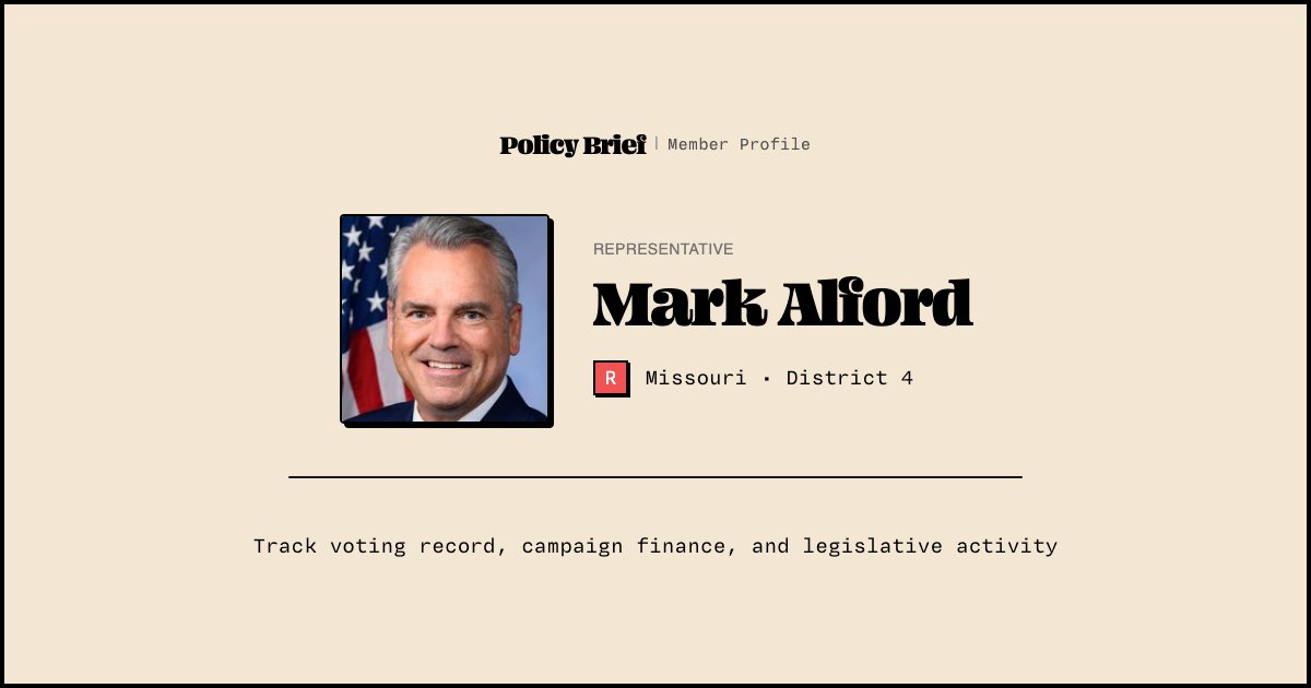 Representative Mark Alford