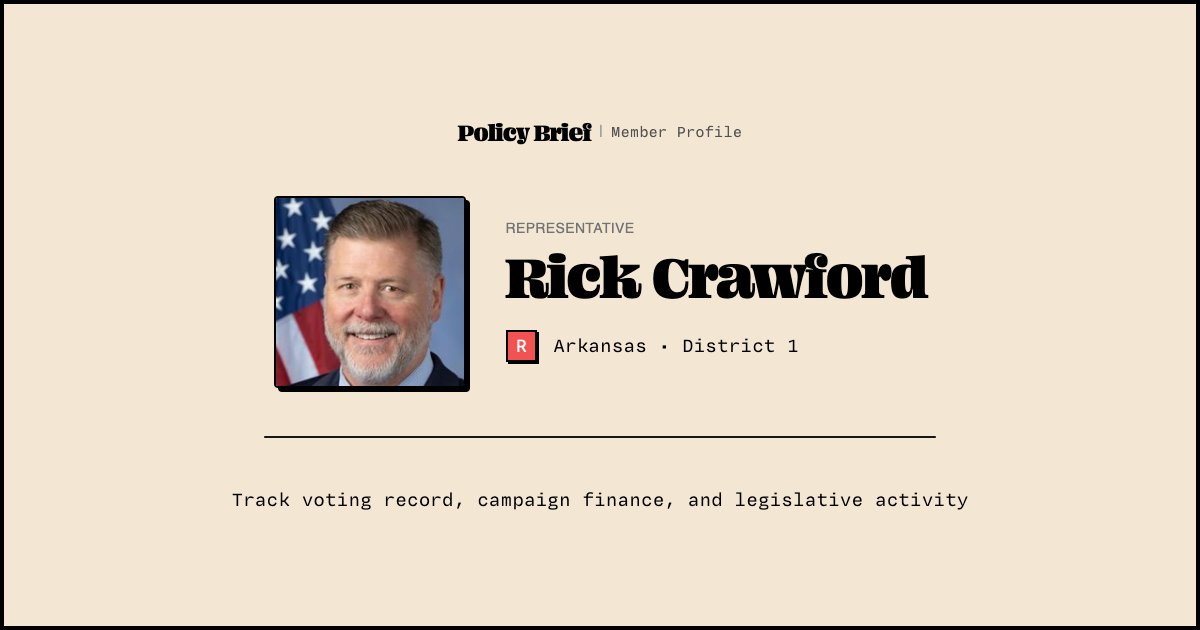 Representative Rick Crawford