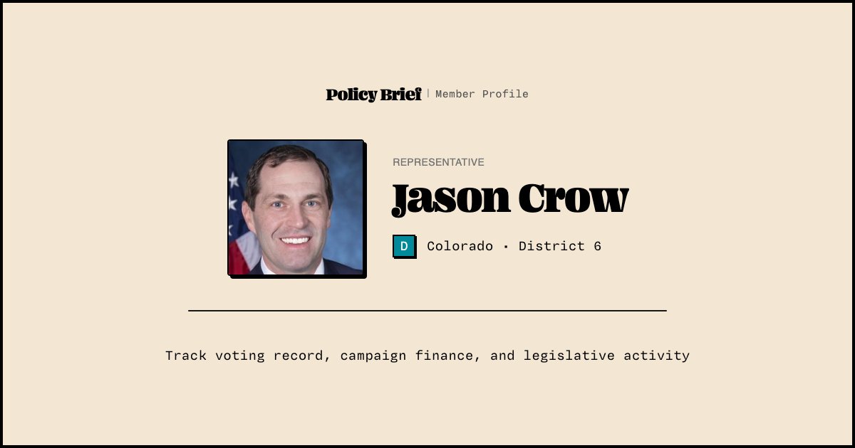 Representative Jason Crow
